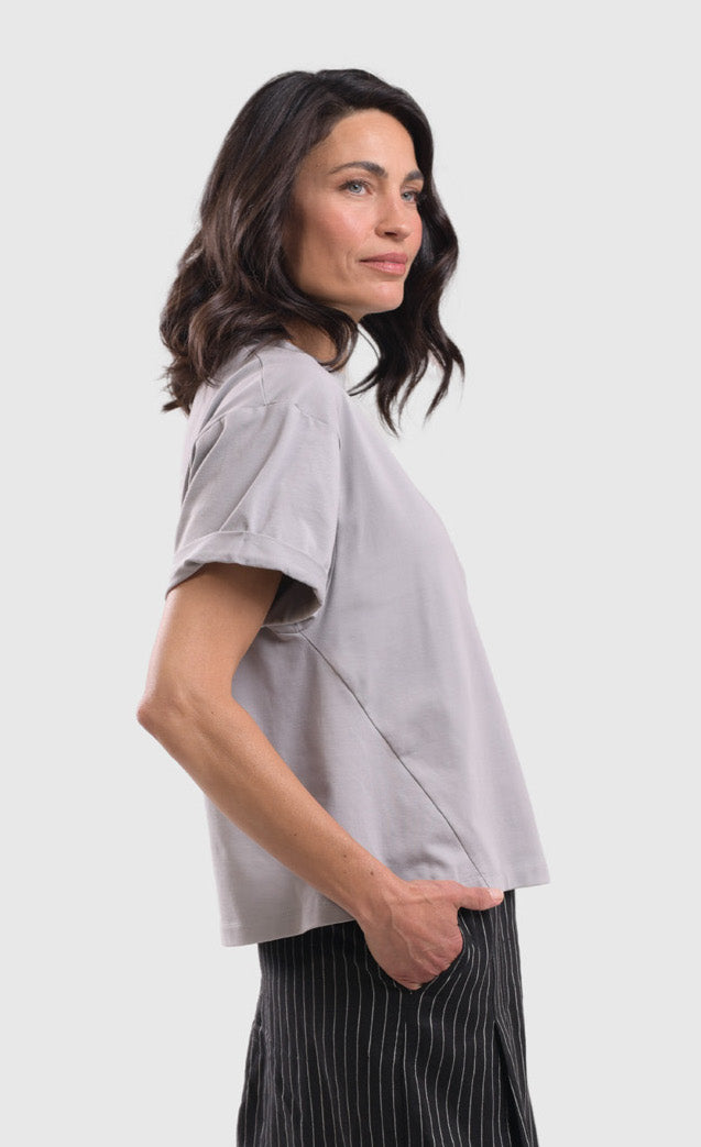 Alembika Grey Cactus Tee – ModeAlise